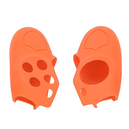 BOTEGRA Gamepad Silicone Cover Perfect Handling Feeling Professional Manufacturing Joystick Protection Cap,for Game Console Accessory,for Joystick,for Kids Gift(Orange)