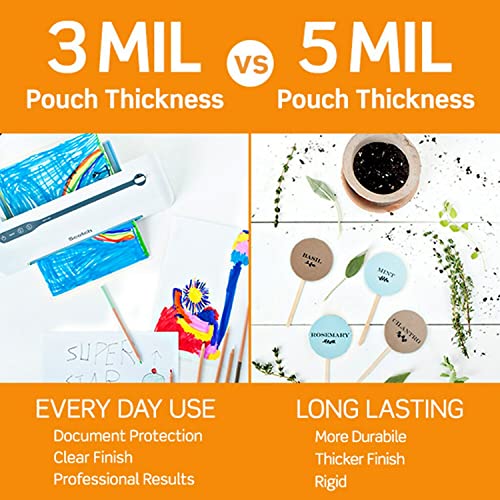 Scotch TP3854100 Letter Size Thermal Laminating Pouches, 3 mil, 11 1/2 x 9, 100 per Pack