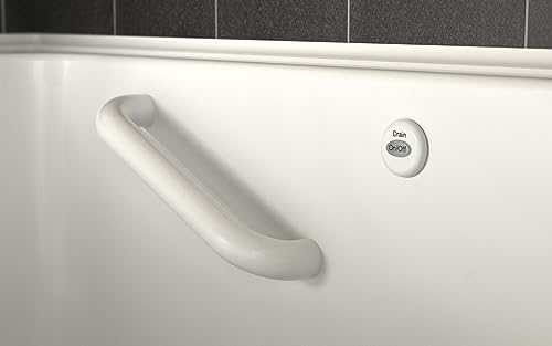 American Standard 2848.119.CRW Acrylic Whirlpool and Air Spa 28"x48" Right Side Door Walk-In Bathtub in White