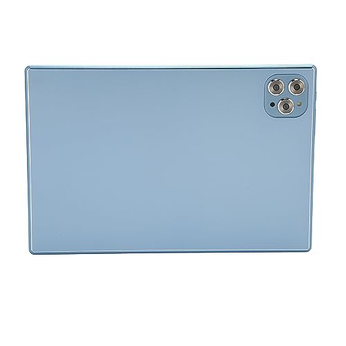 Airshi Tablet PC, 6GB RAM 64GB ROM Dual SIM Dual Standby 2MP Front Camera 10.1 Inch Tablet MTK6735 Quad Core for Work for Entertainment for Android10 (Blue)