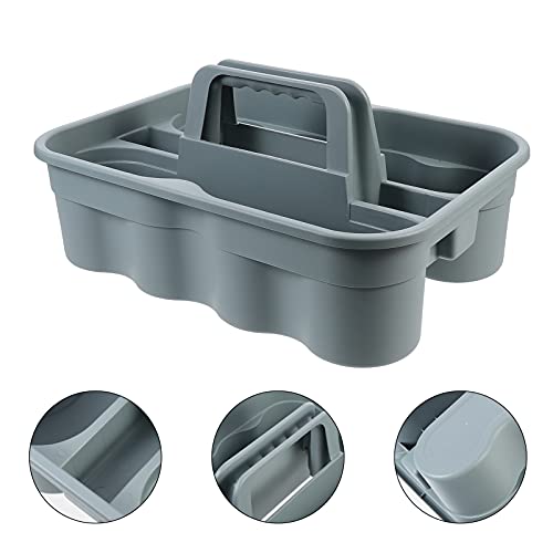 Baluue 1pc Floors Shower Portable Handle Basket, Multiuse Basket,hand All- - Utility with and Storage Sundries Versatile Bathroom Commercial Tool Multipurpose Cleaning Caddy Organizer