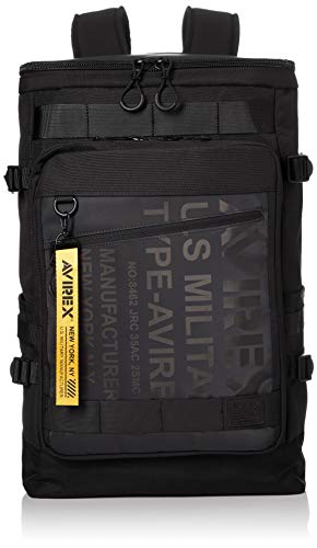 Avirex AVX598 Large Capacity Fuse Box Backpack, 7.9 gal (30 L), Black