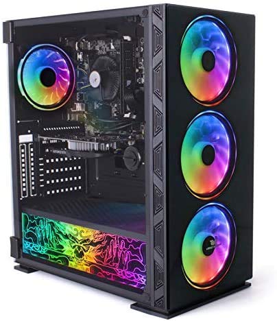 Veno Scorp GAMING PC BUNDLE Intel Core i7 2600 16GB Ram 256GB SSD + 1TB HDDGTX 1050Ti 4GB Windows 10 Gaming PC USB 3.0 NeonZilla 4 X ARGB Gaming Case