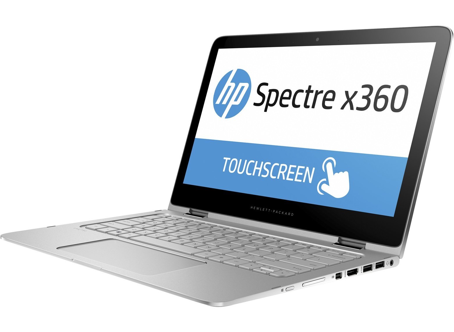 HP - Spectre x360 2-in-1 13.3" Touch-Screen Laptop - Intel Core i7 - 8GB Memory - 256GB Solid State Drive - Natural Silver/Black