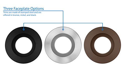 NICOR Lighting DLR565121203KWH LED Downlights, 1 Count (Pack of 1), White