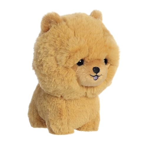 Aurora® Playful Teddy Pets™ Chow Chow Stuffed Animal - Unique Design - Endless Play - Brown 6.5 Inches
