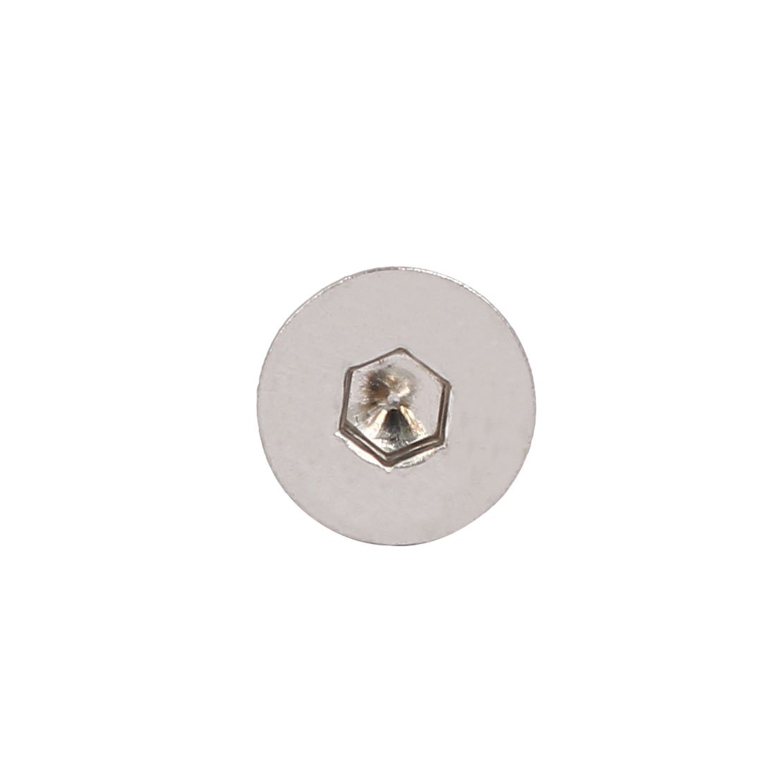 uxcell M6x18mm 316 Stainless Steel Flat Head Hex Socket Cap Screws Silver Tone 6pcs