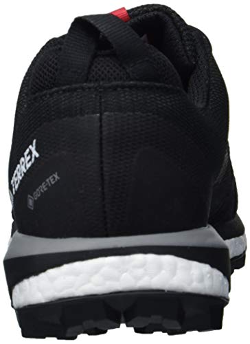 adidas Women's Terrex Skychaser Light Gortex Hiking Boot, Carbon/Black/Pink, 11 M US
