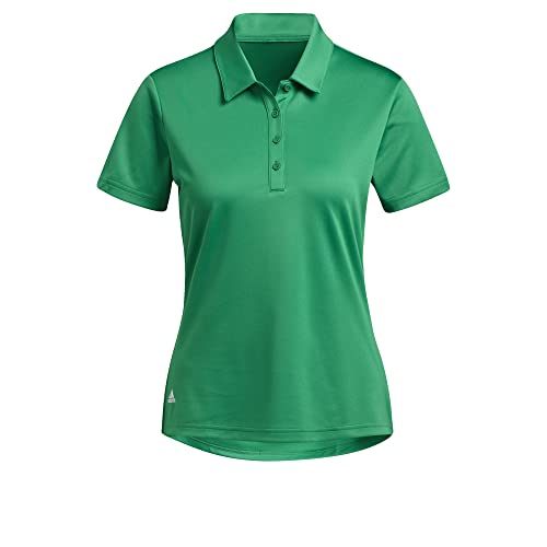 adidas Women's Performance Primegreen Polo Shirt, Green, X-Large