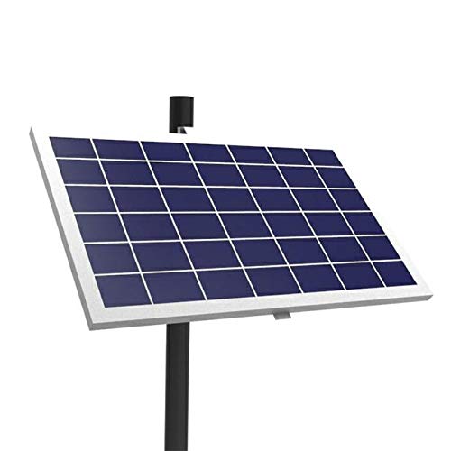 AIMS Power Adjustable Single Panel Pole Bracket - Fits 1 Panel up to 170 Watts