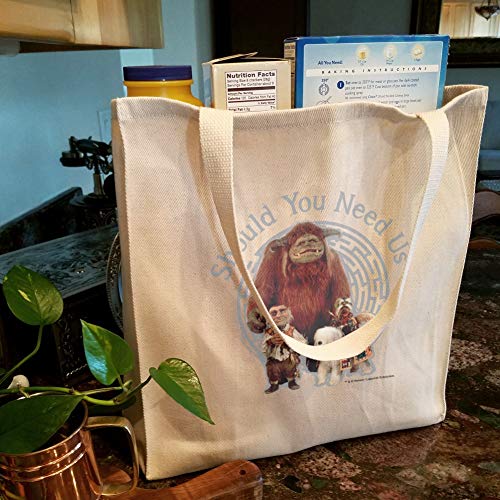 Should You Need Us Labyrinth With Ludo Hoggle and Didymus Grocery Travel Reusable Tote Bag