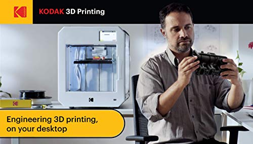 KODAK FLEX 98 Flexible 3D printer filament TPU WHITE +/-0.03 mm, 750g (1.6lbs) Spool, 2.85 mm. Lowest moisture premium 3D printer flex filament in Vacuum Aluminum Ziploc bag. Fit Most FDM Printers