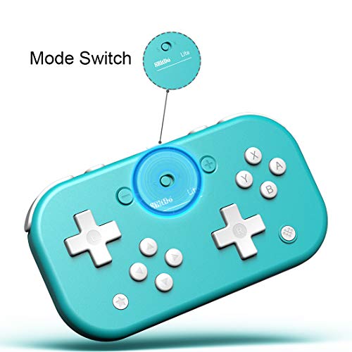 AKNES Lite Bluetooth Wireless Controller Gamepad for Nintendo Switch & Lite, Nintendo Switch & Windows, Steam, Raspberry Pi (Turquoise Edition)
