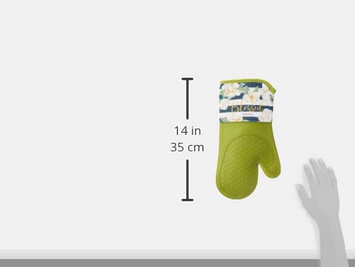 African American Expressions - Oven Mitt/Pot Holder Silicone Set, Blessed Magnolia, 36 x 26 Inch, KM-02