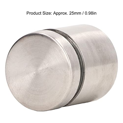 Advertising Nails Hardware, Stainless Steel Standoff Screws Stable Trimming Indoor Outdoor 1x1in with Anchor for Displaying