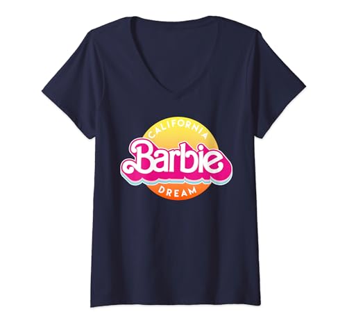Barbie California Dream V-Neck T-Shirt