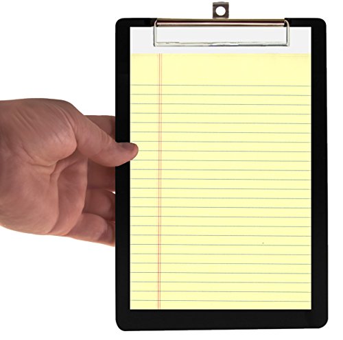 Primo Factotum - Small Clipboards (1/2 size) - Unbreakable - 6β x 9.5β - (2 Pack)