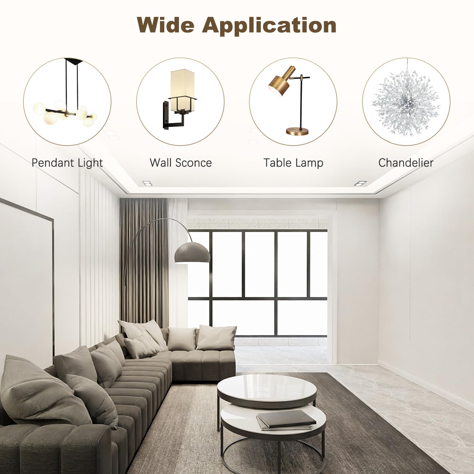 DiCUNO G9 LED Bulb 40W Equivalent, 4W, Warm White 3000K, 400LM, G9 Bi-pin LED Bulbs for Chandelier Light, Non-dimmable, G9 Halogen Bulb Replacement for Pendant Light, Home Lighting, Pack of 6