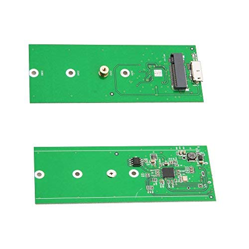 M.2 SATA SSD to USB 3.0 External SSD Reader Converter Adapter Enclosure with UASP, Support NGFF M.2 2280 2260 2242 2230 SSD with Key B/Key B+M(Can't Fit for PCIe NVMe/PCIe AHCI with Key M)