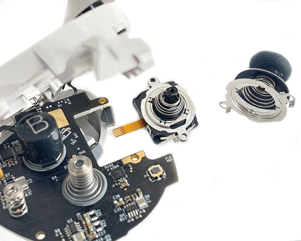 ElecGear Joystick Replacement for Oculus Quest, 2X Left & Right Analog Thumb Stick Control Sensor Module for Quest VR Headset Touch Controller with Repair Tool Kit