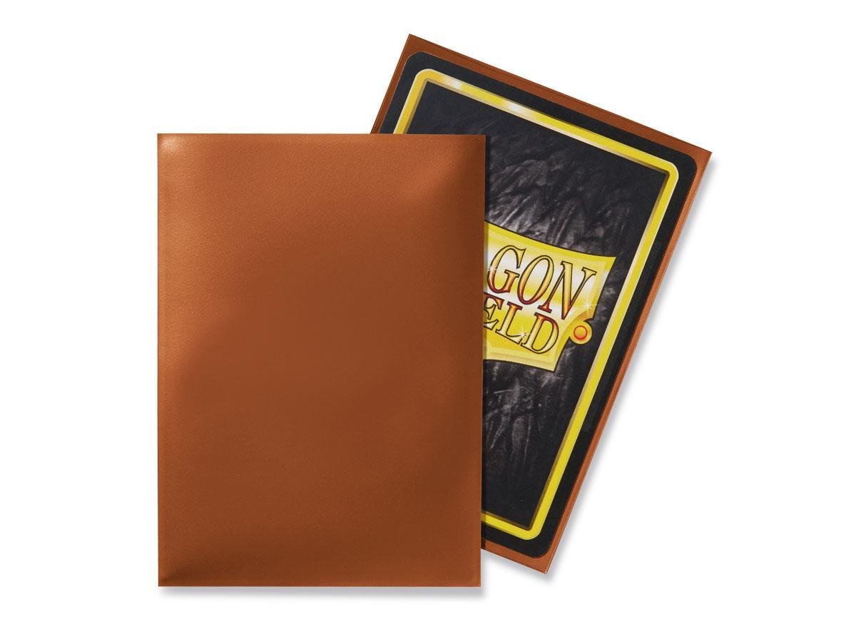 Dragon Shield Classic Copper Standard Size 100 ct Card Sleeves Individual Pack …