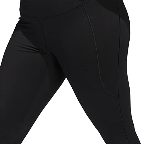 adidas Women's Size Studio 7/8 Tights, Black, XX-Large/Tall