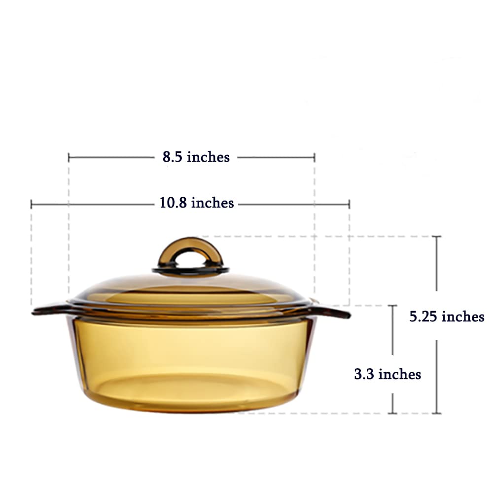 Arcoroc x Nobilta Vitro Blooming Glass Casserole 2L