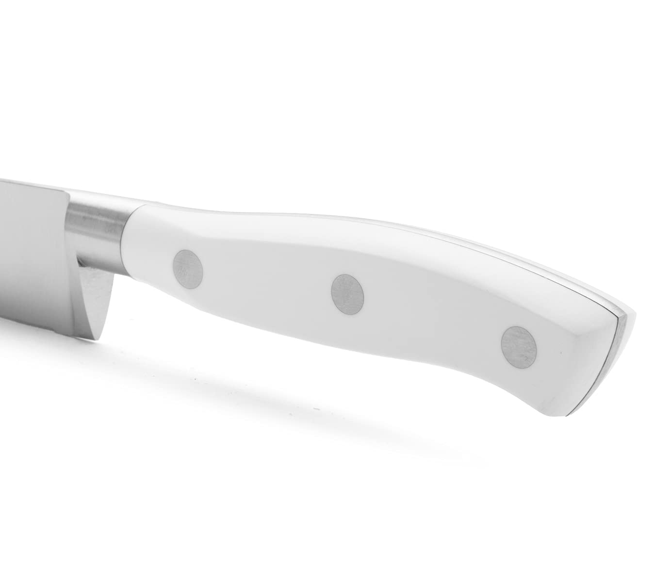 ARCOS Forged Chef Knife 6 Inch Stainless Steel. Multi-Use Professional Cooking Knife with Ergonomic Polyoxymethylene Handle and 150mm Blade. Series Riviera Blanc. Color White