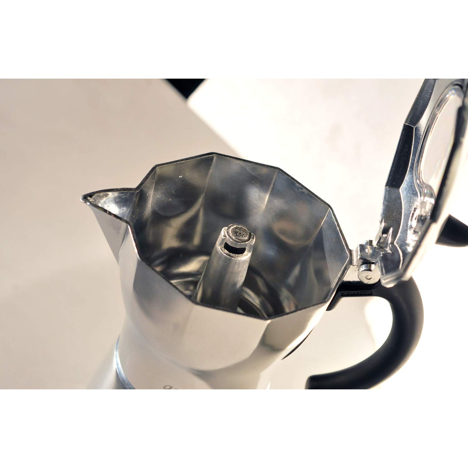 aerolatte Moka Stovetop Espresso Pot Coffee Maker, 6 Cup Capacity