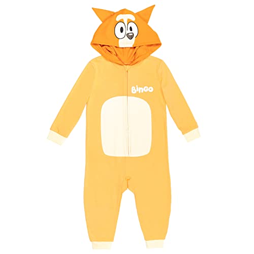 Bluey Bingo Little Boys Zip Up Cosplay Coverall 6