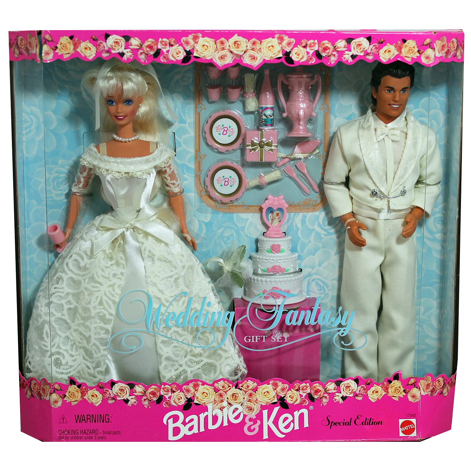 Barbie and Ken Wedding Fantasy Gift Set Special Edition Bride and Groom