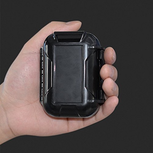 KZ ABS Hard-Sided Multifunction Protective Case for Earphones, in-Ear Monitors, Eartips (Black)