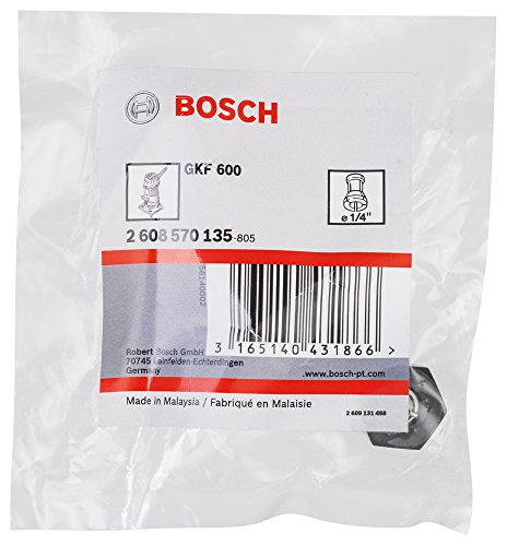 Bosch 2608570135 Collet for Palm Router, GKF 600 Professional, 65mm x 65mm x 83mm, Blue