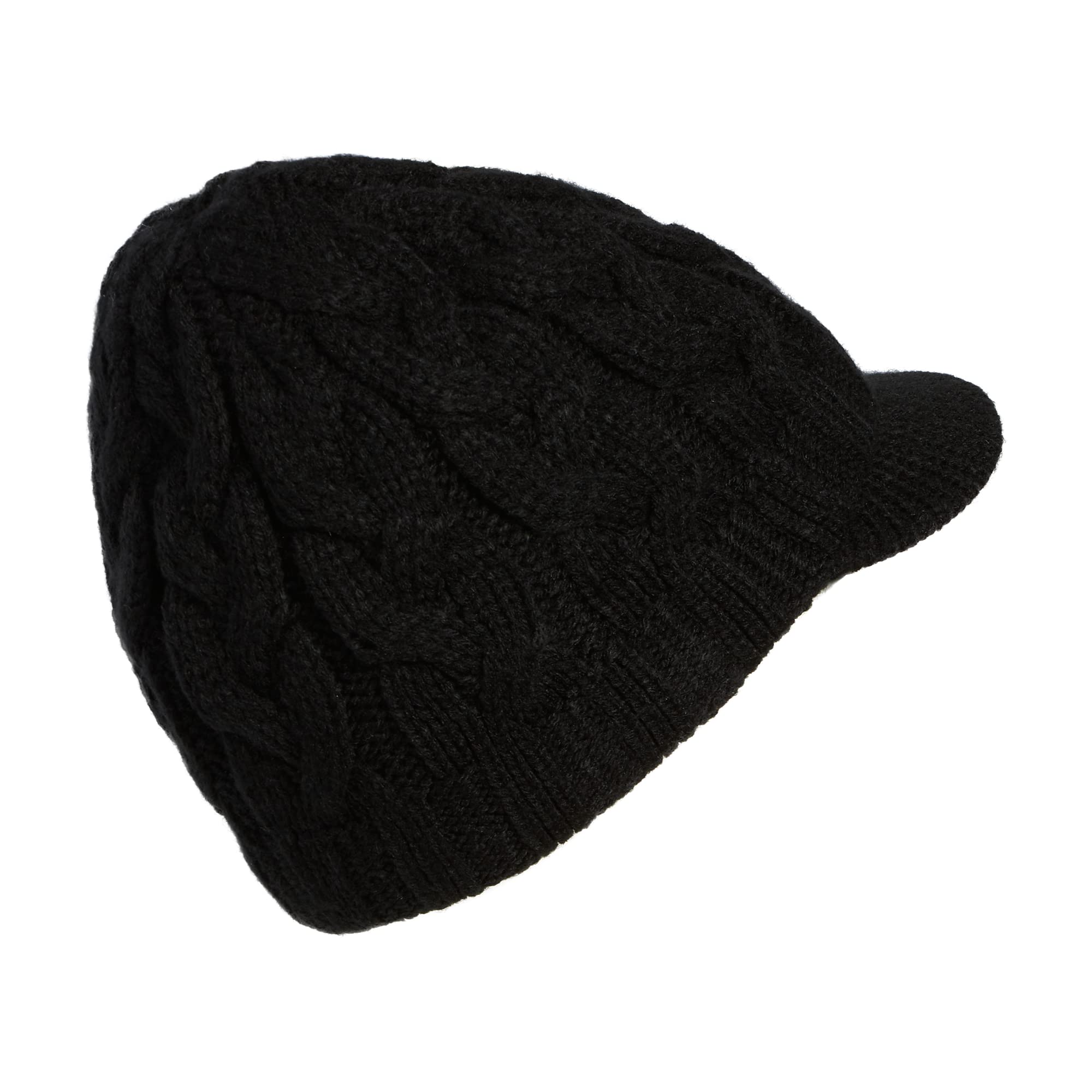 adidas Women's Crystal Brimmer Beanie, Onix Grey-Clear Onix Grey Marl F22, One Size