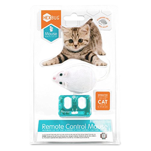 HEXBUG 480-4466-00TG12 Remote Control Mouse Cat Toy