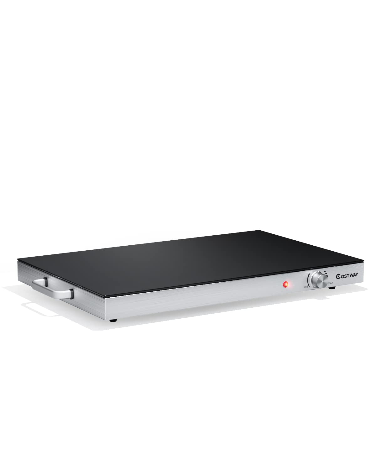 ARLIME Buffets Server Food Warmer for Parties, Electric Food Warming Tray W/Adjustable Temperature Control, 22’’x14’’ Tempered Glass Surface, Perfect for Parties Entertainment & Holidays