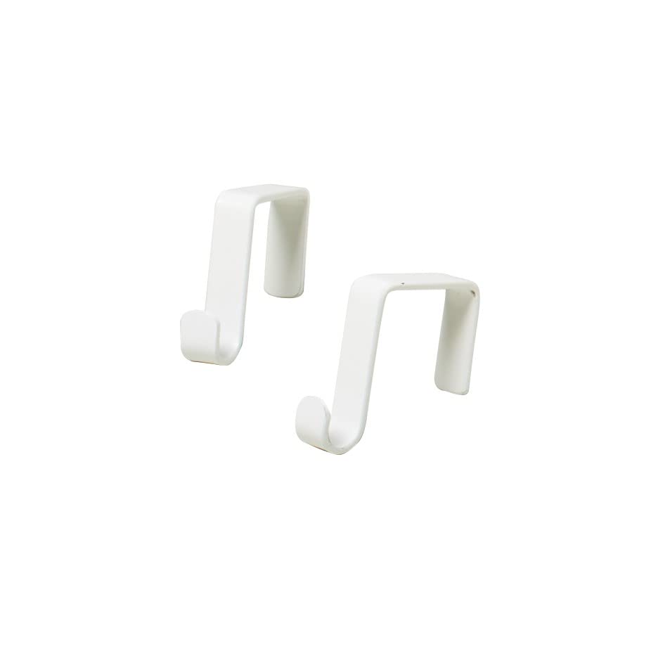 Over the Door Towel Rack - Laundry Room Drying Racl - White