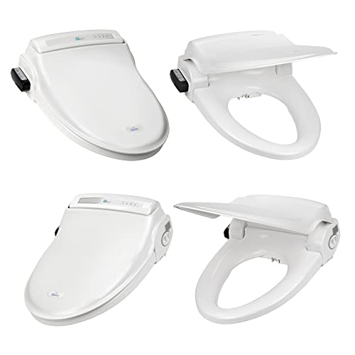 Bio Bidet by Bemis BB-1000W Supreme Warm Water Bidet Toilet Seat, Elongated, White