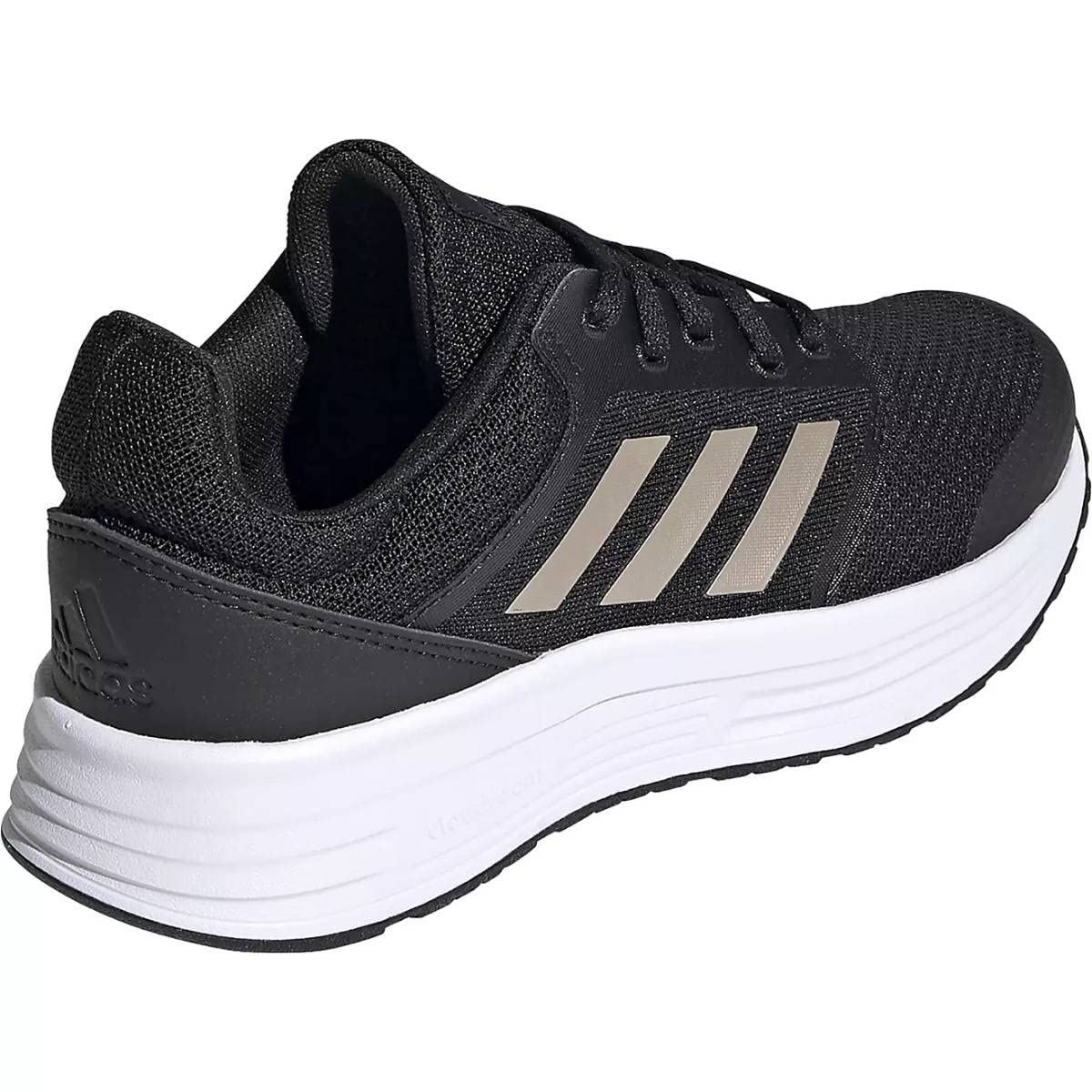 Adidas Women's Galaxy 5 Running Shoes (Black/Gold) Size 9 M