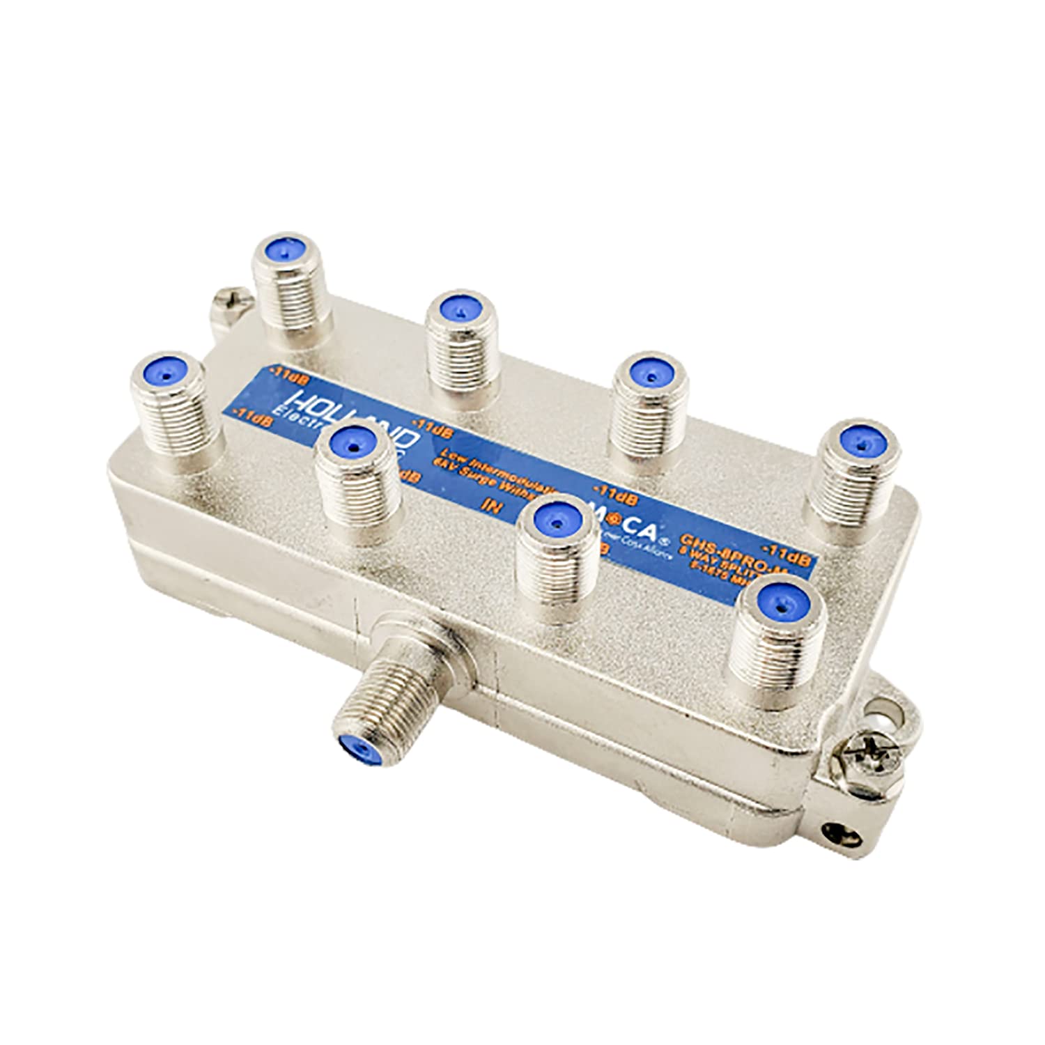 8-Way MOCA Splitter 5-1675Mhz