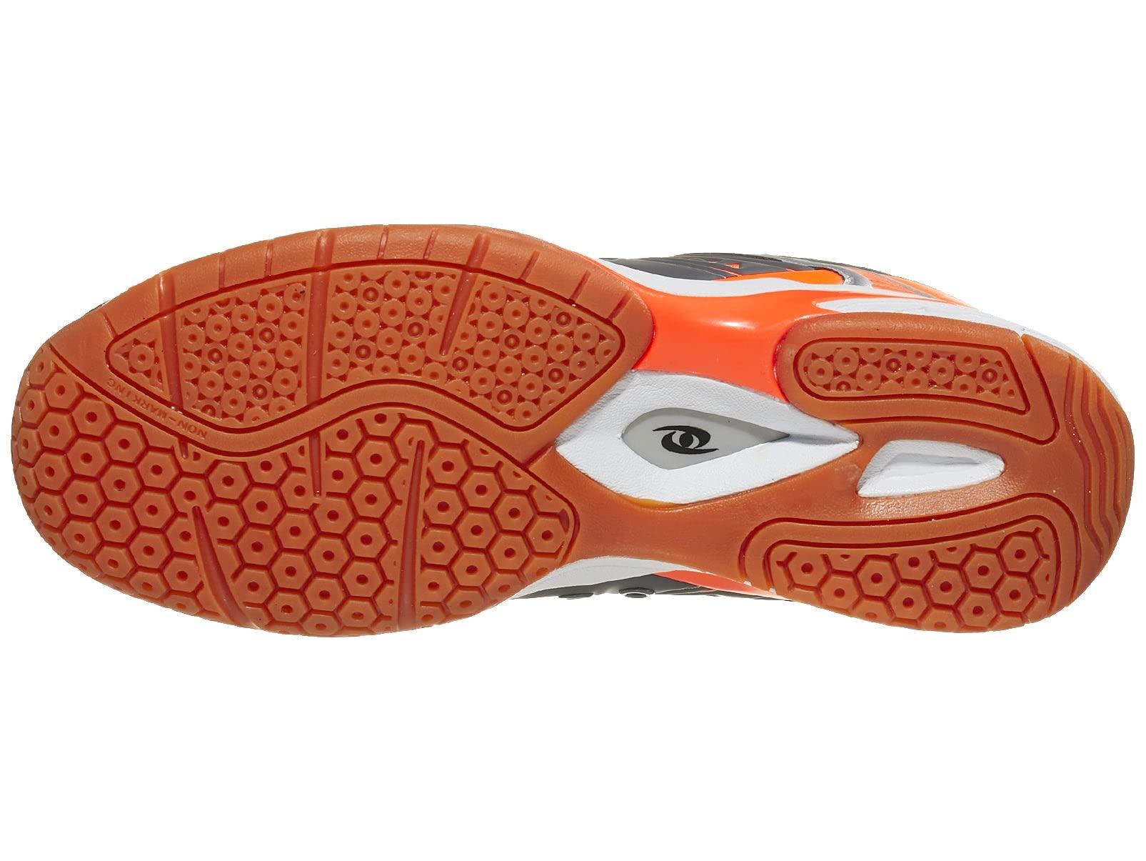ACACIA HYPERSHOT Pickleball Shoes Grey/Orange, 8