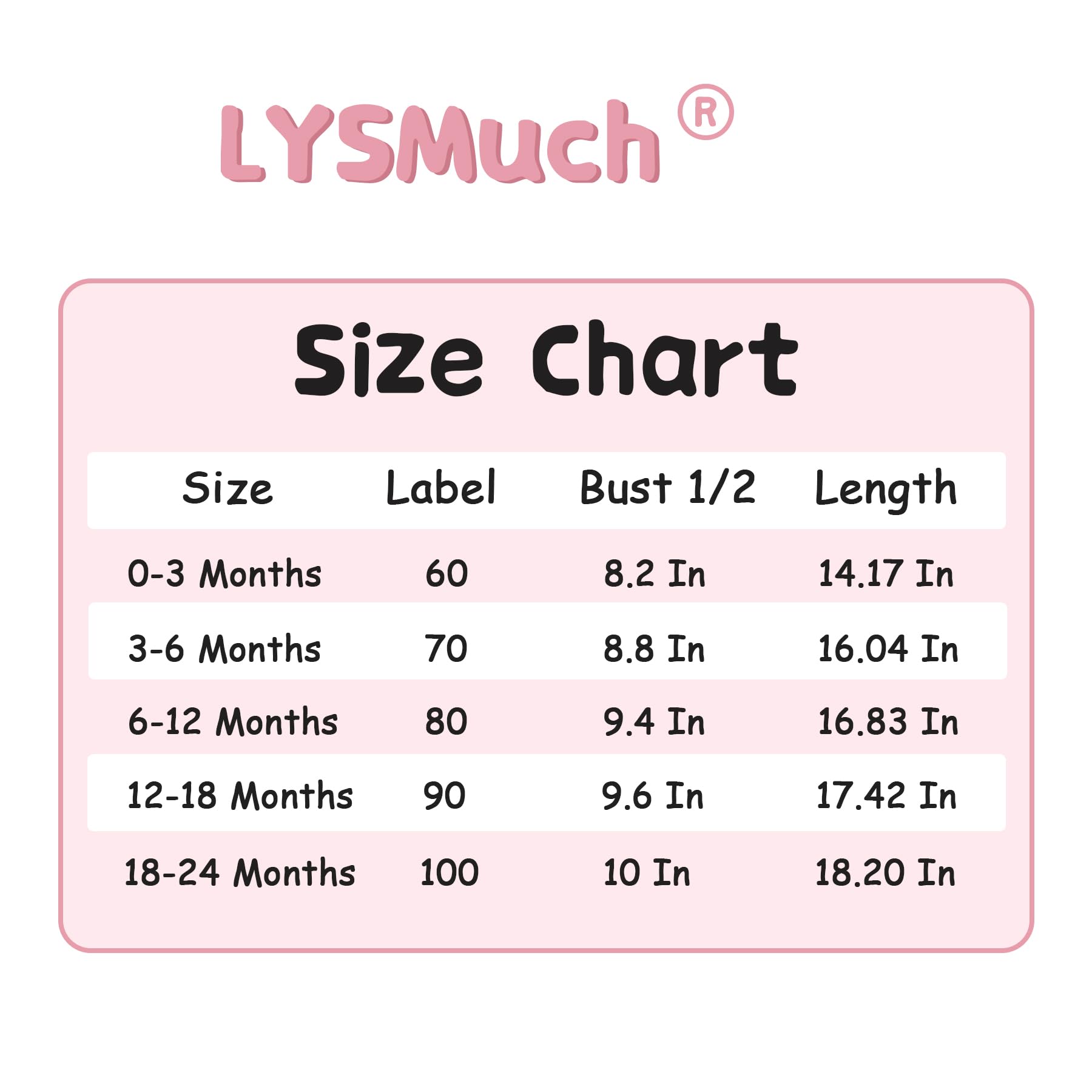 LYSMuch Baby Girls Ruffle Sleeves Bodysuit Infant Solid Color Top Jumpsuit (White,12-18 Months)