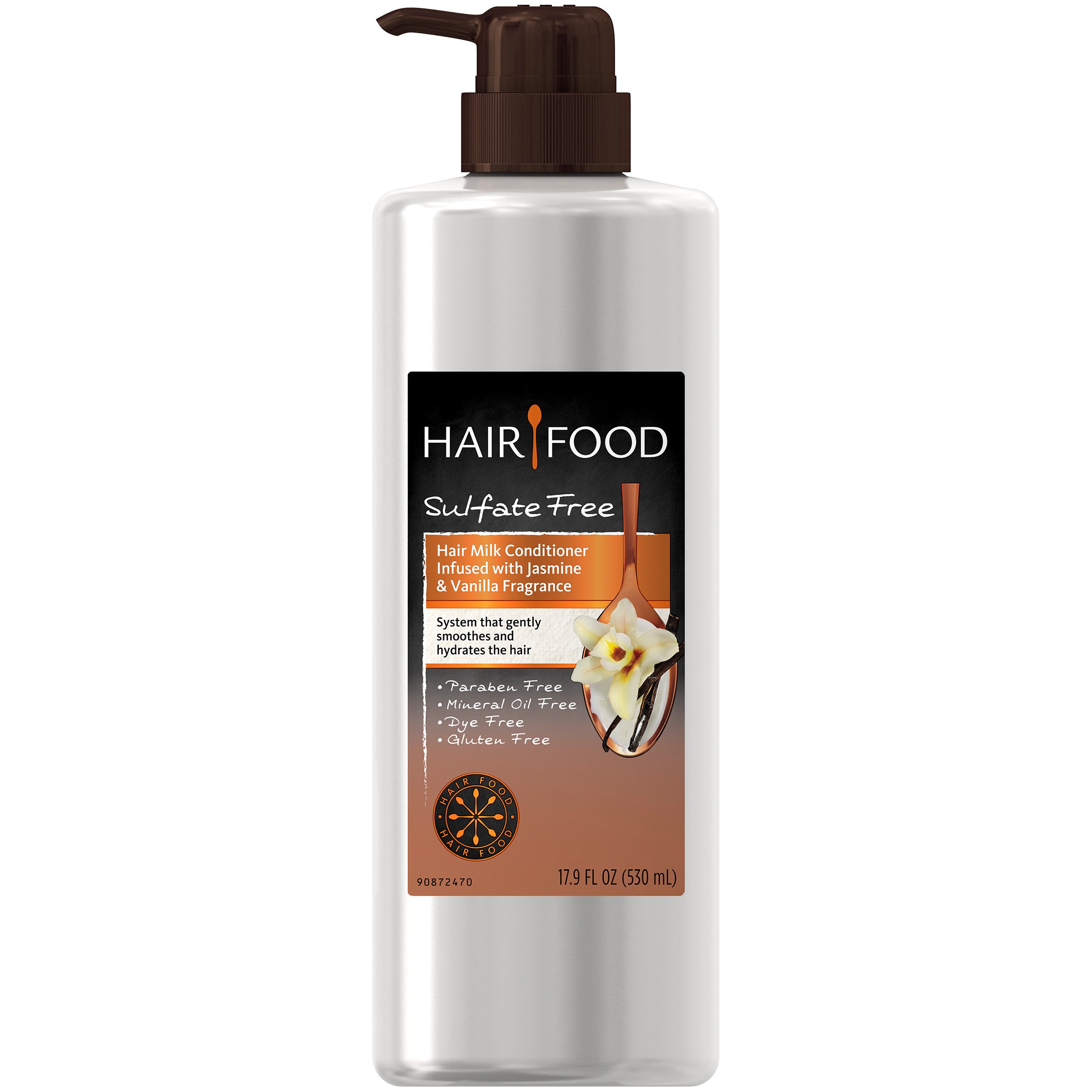 Hair Food Hair Milk Conditioner Infused with Jasmine & Vanilla Fragrance 17.9 oz