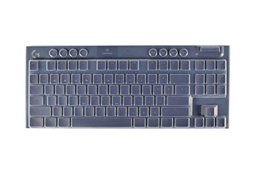 Keyboard Cover for Logitech G915 TKL Wireless Mechanical Gaming Keyboard, Ultra Thin Logitech G915 TKL Keyboard Skin - Clear