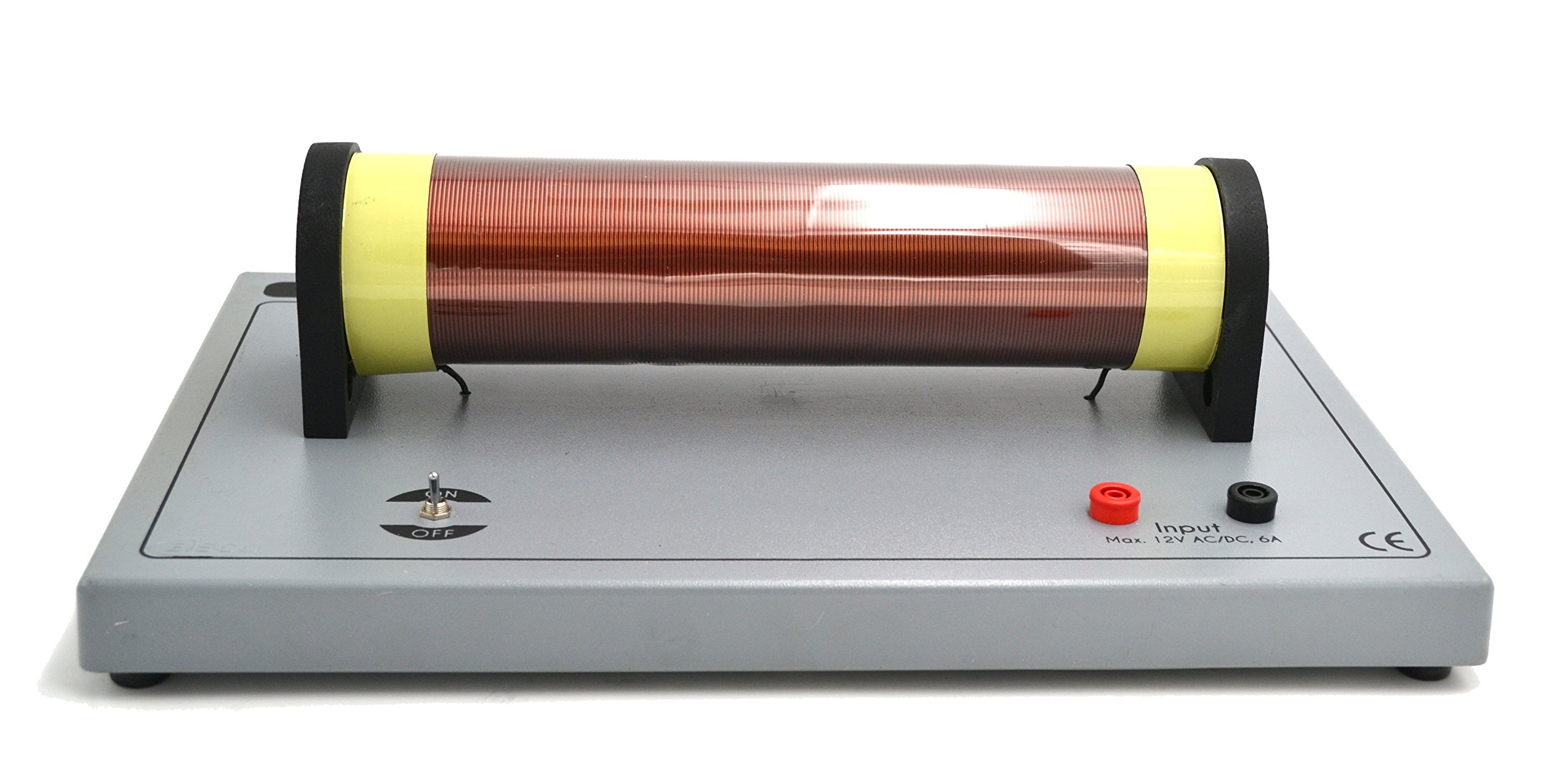 EISCO Magnetizing and Demagnetizing Coil - Mounted Solenoid - Heavy Duty