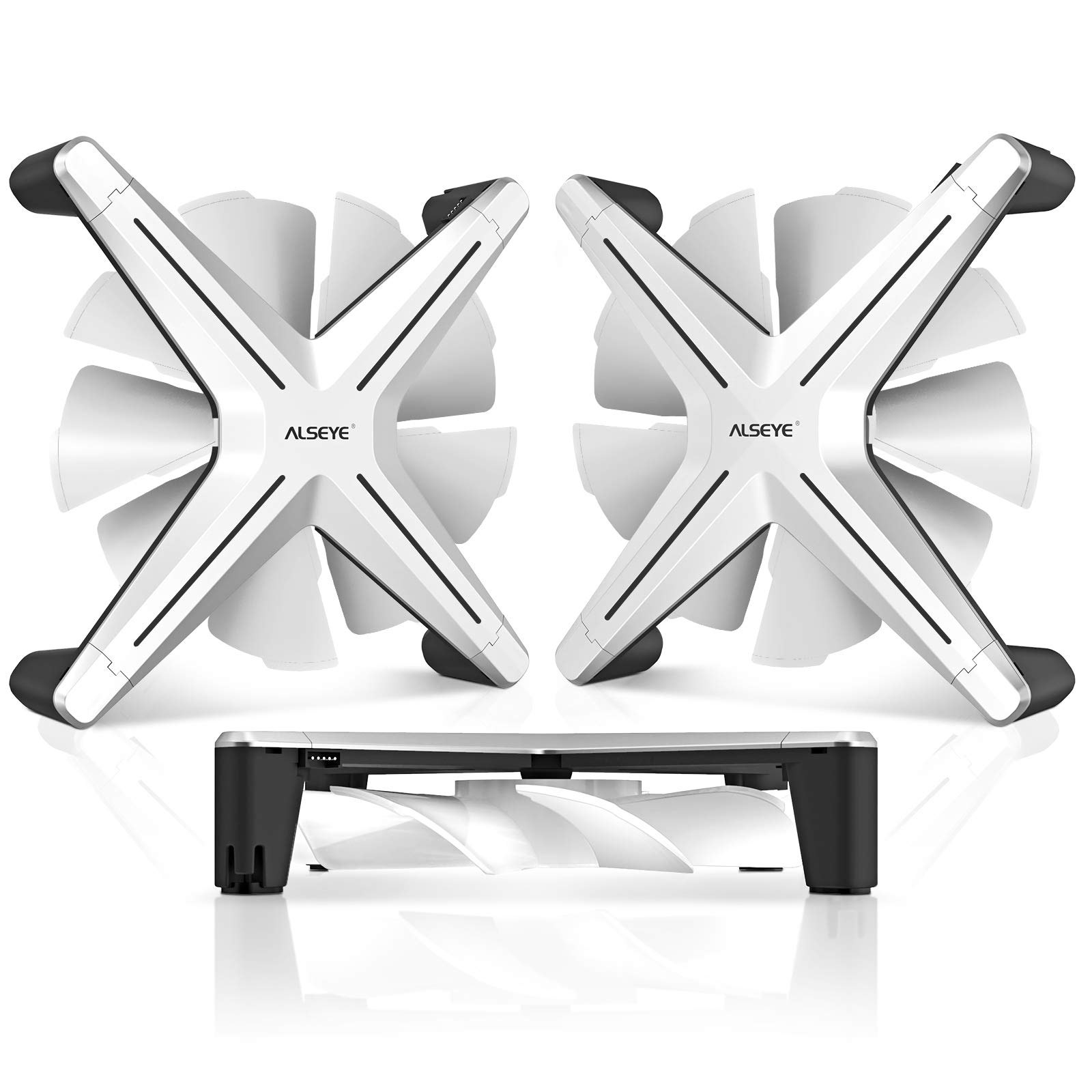 5-Star Compatible Ink Case Fan PWM Fan 5V 3 PIN Addressable RGB Fan Slim Fan for Radiator/CPU Cooler/Computer Case