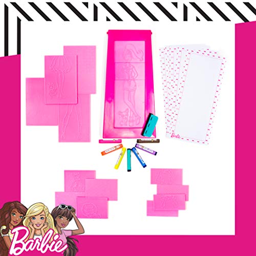 Barbie Fashion Plates All in One Studio Sketch Design Activity Set β Fashion Design Kit for Kids Ages 6 and Up