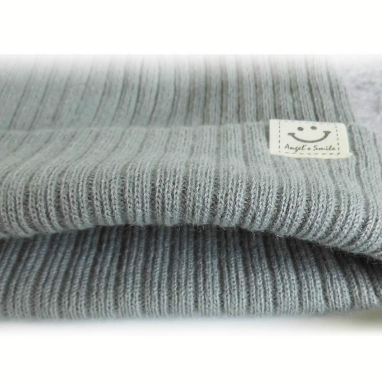 Kingrol 3 Pack Baby Knitted Beanie Hats, Cute Soft Warm Knit Caps for Baby, Girls and Boys, 0-3 Years