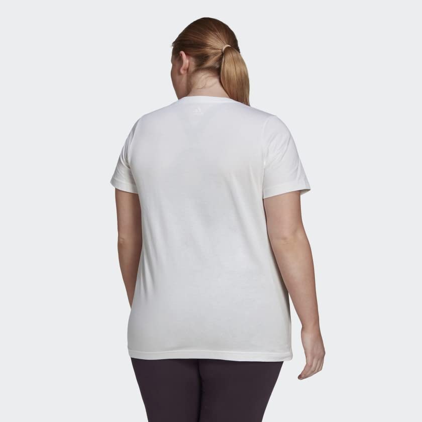 adidas Womenomen E Tee, Purple Tint/Copper Metallic, Large