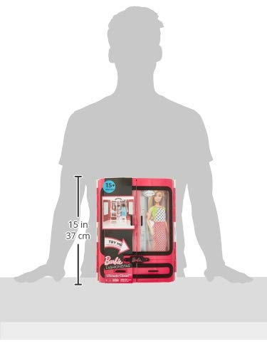 Barbie Fashionistas Ultimate Closet with Clothing and Accessories